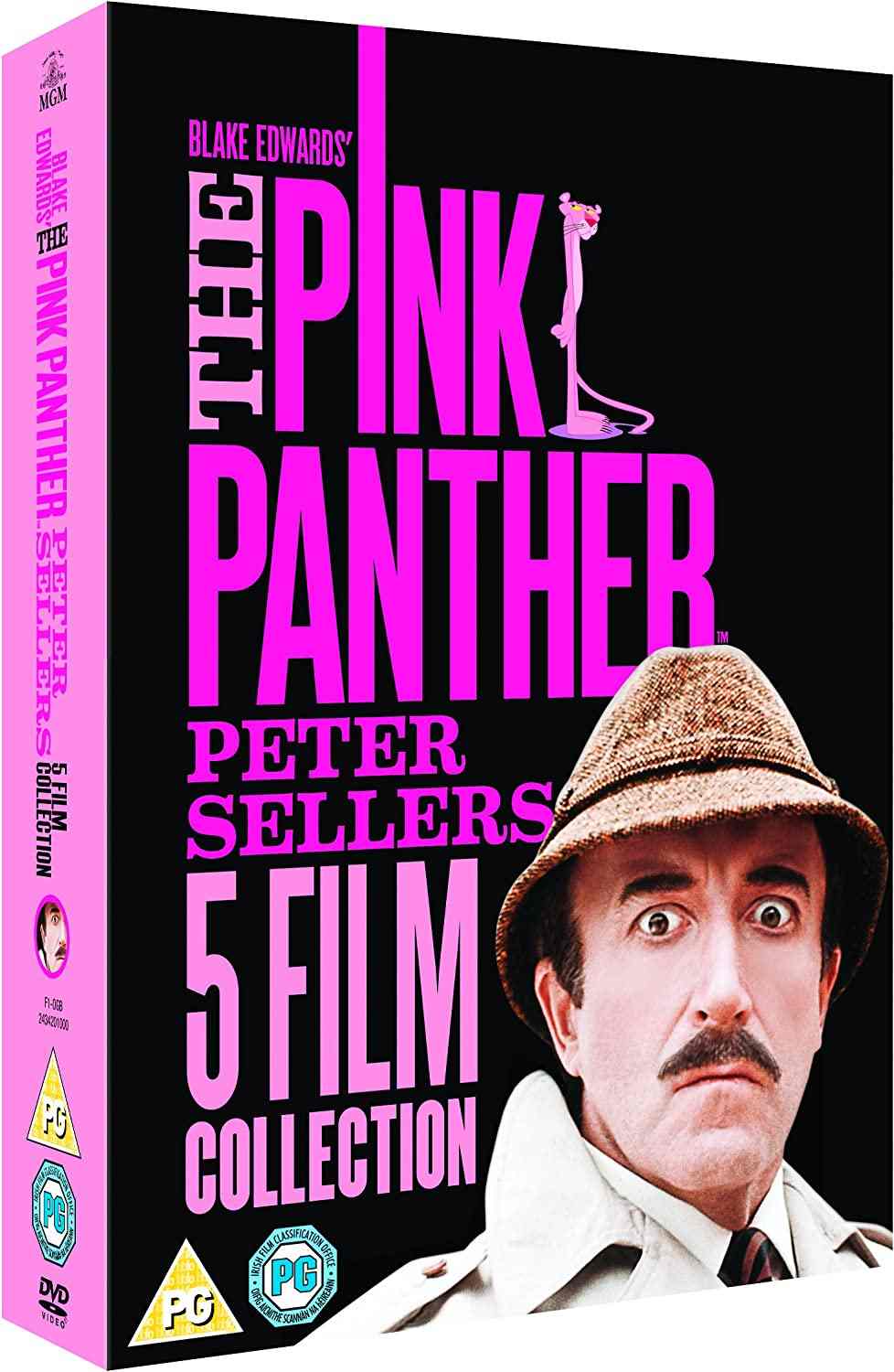 Růžový panter 1-5 kolekce (Peter Sellers) - 5 DVD | FilmGame
