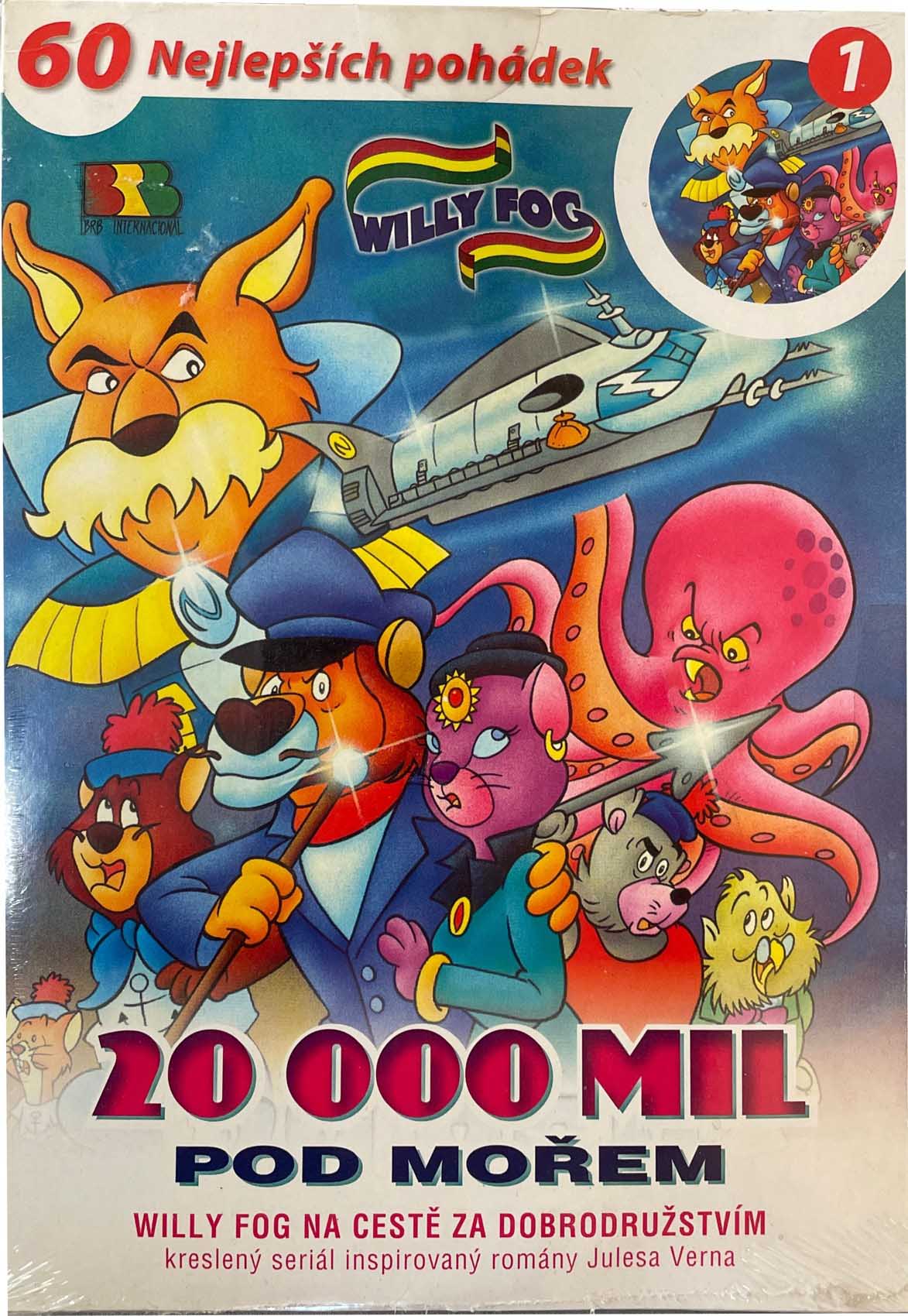 Willy Fog - 20 000 mil pod mořem - Kolekce 4 DVD pošetky | FilmGame