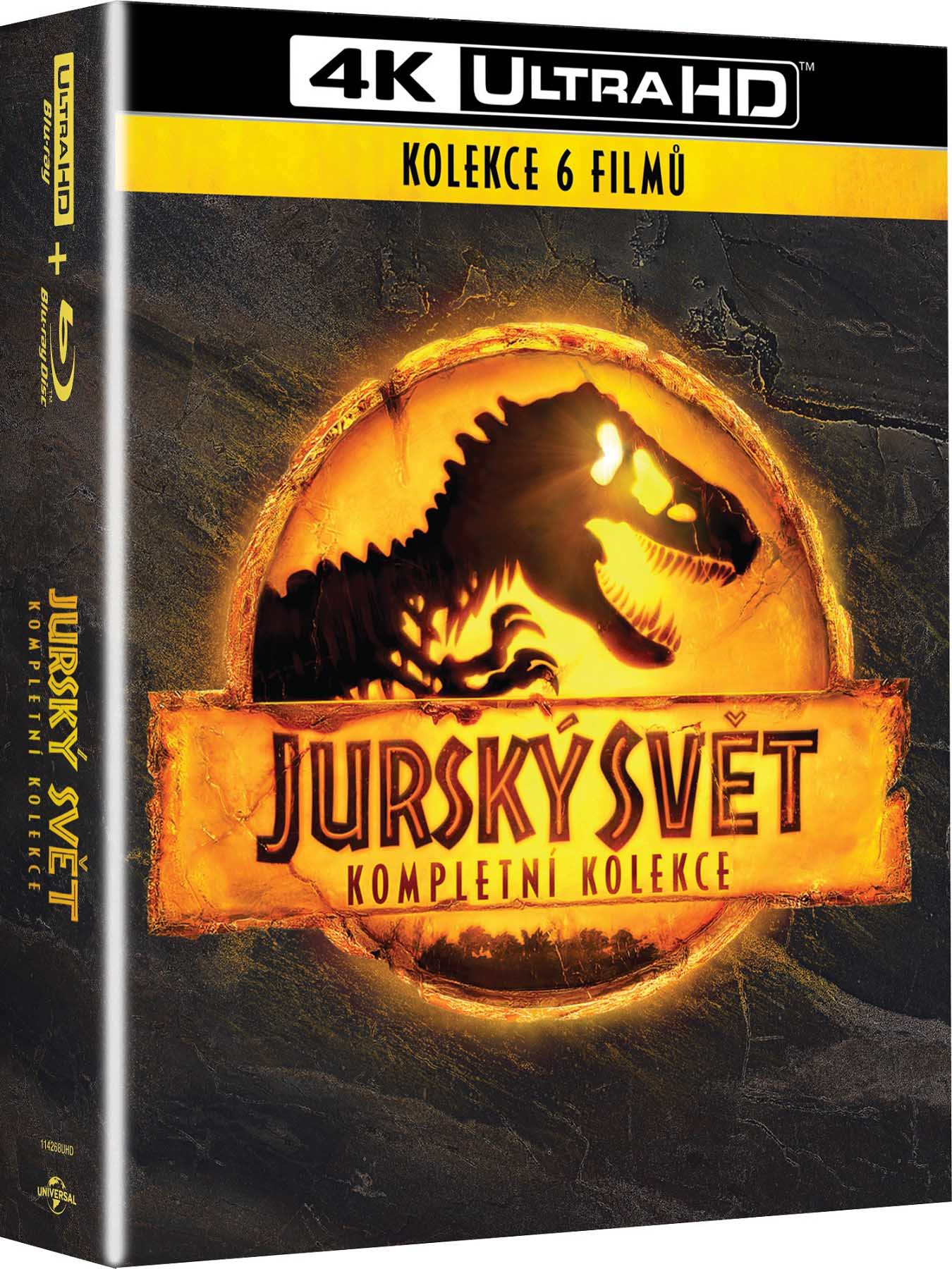 Jurský Svět Kolekce 1 6 4k Ultra Hd Blu Ray Blu Ray 12bd Filmgame