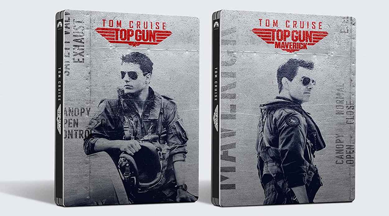 Top Gun / Top Gun: Maverick Superfan Collection Steelbook 4K Ultra HD ...