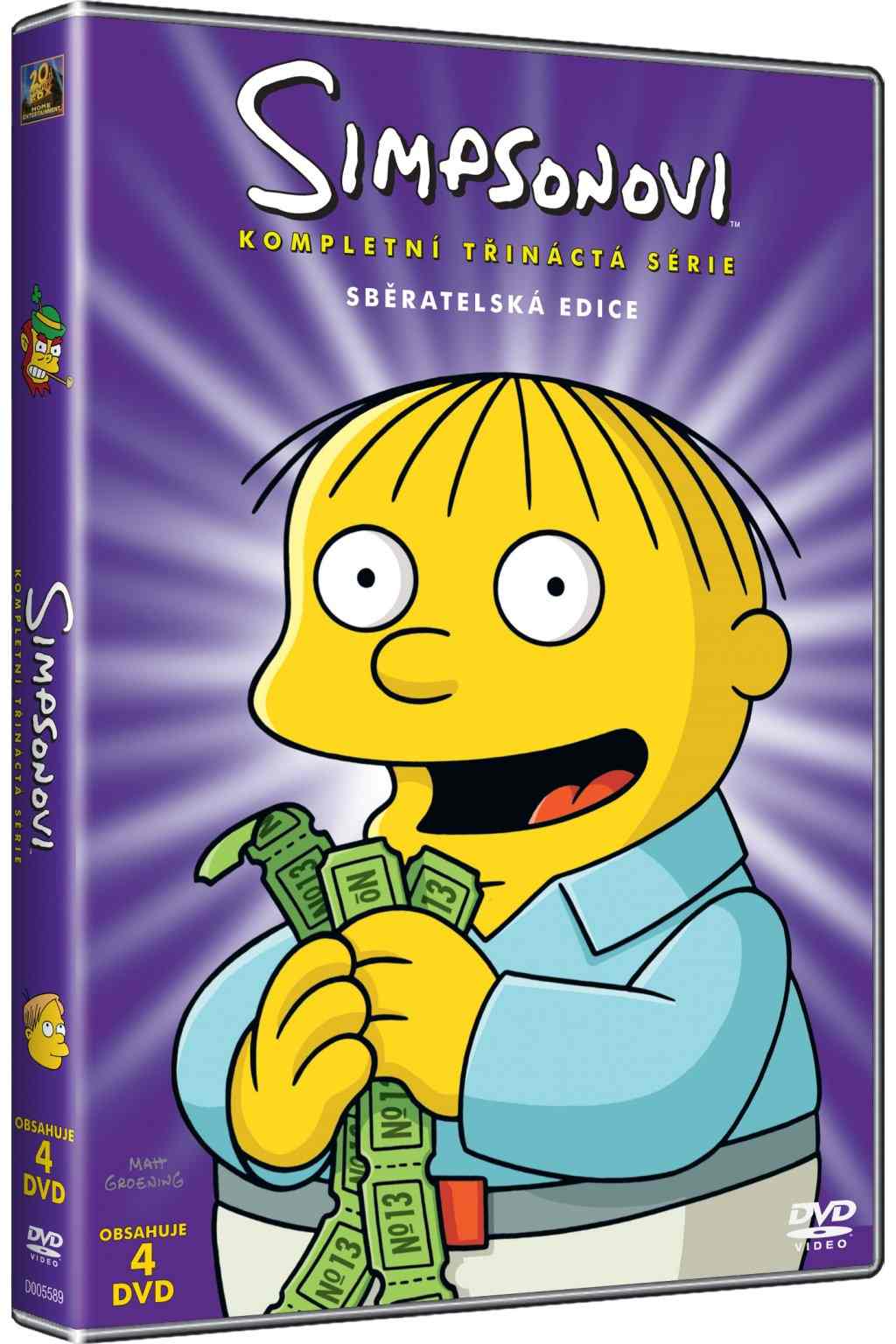 Simpsonovi 13. série - DVD | FilmGame