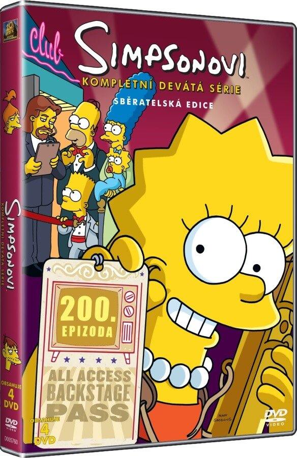 Simpsonovi 9. série - DVD | FilmGame
