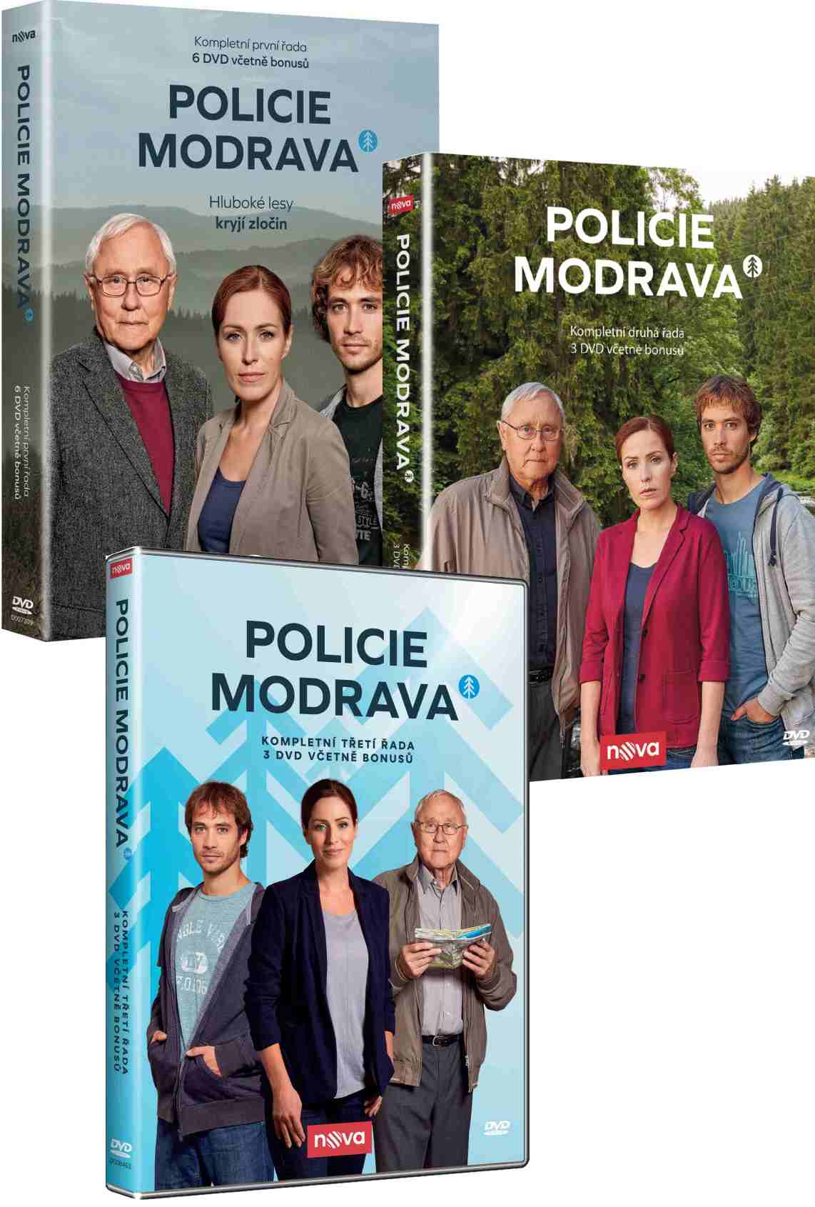 Policie Modrava 1-3 kolekce - 12DVD | FilmGame