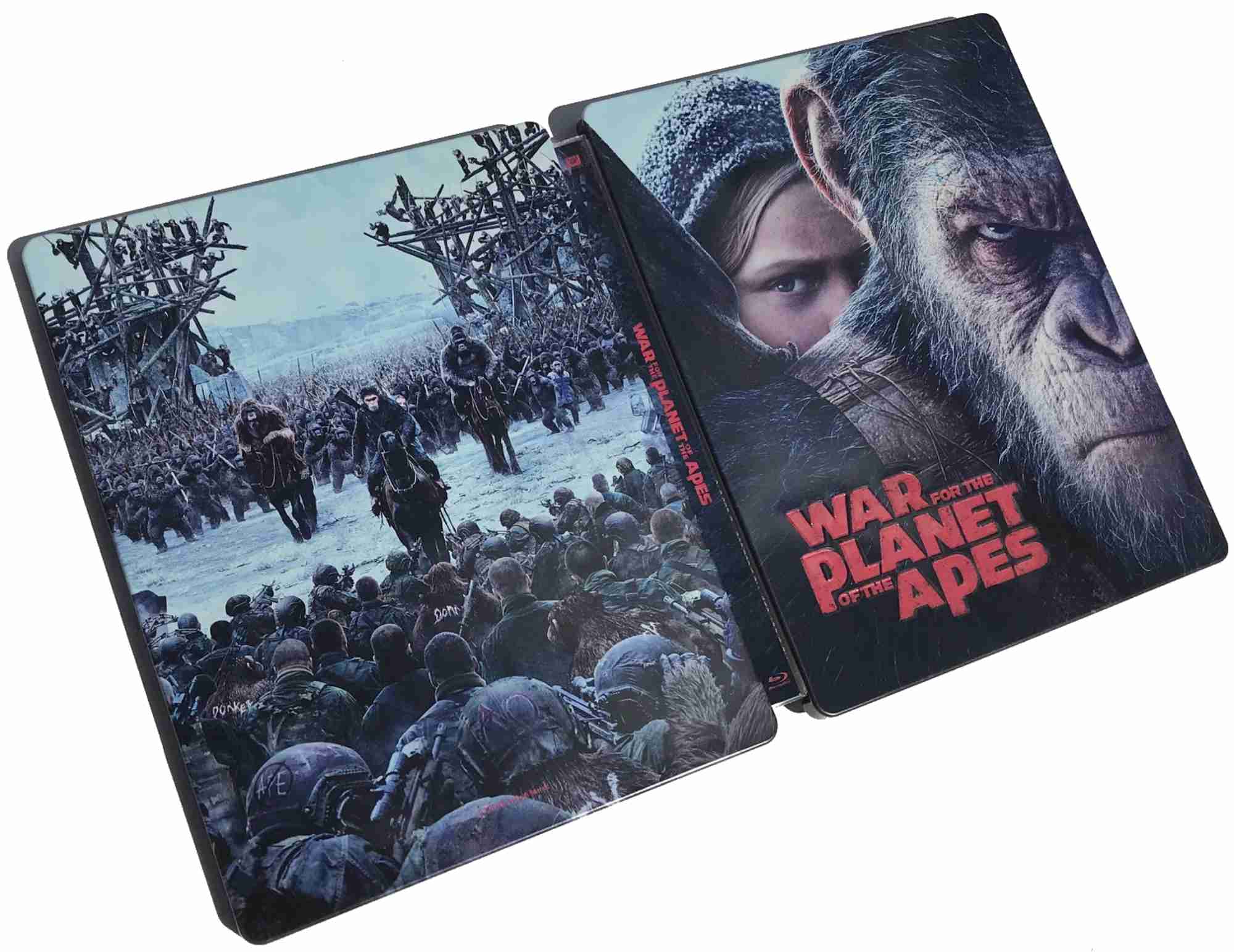 Válka o planetu opic - Blu-ray 3D + 2D Steelbook | FilmGame