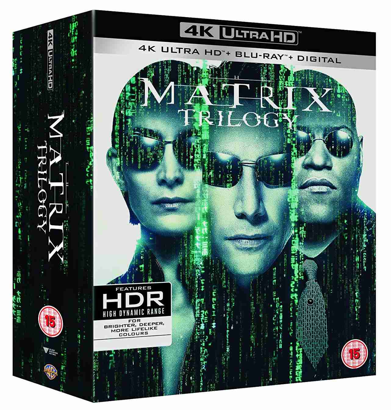 Matrix 1-3 kolekce - 4K UHD Blu-ray + Blu-ray (9 BD) | FilmGame