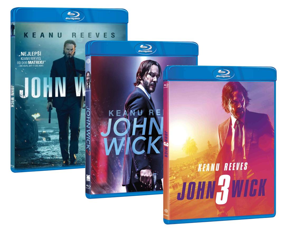 John Wick 1-3 kolekce (3 BD) - Blu-ray | FilmGame