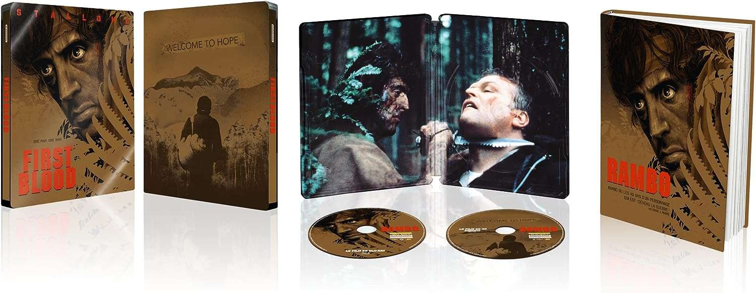 Rambo - 4K Ultra HD Blu-ray + Blu-ray Steelbook (bez CZ) Limitovaná edice | FilmGame