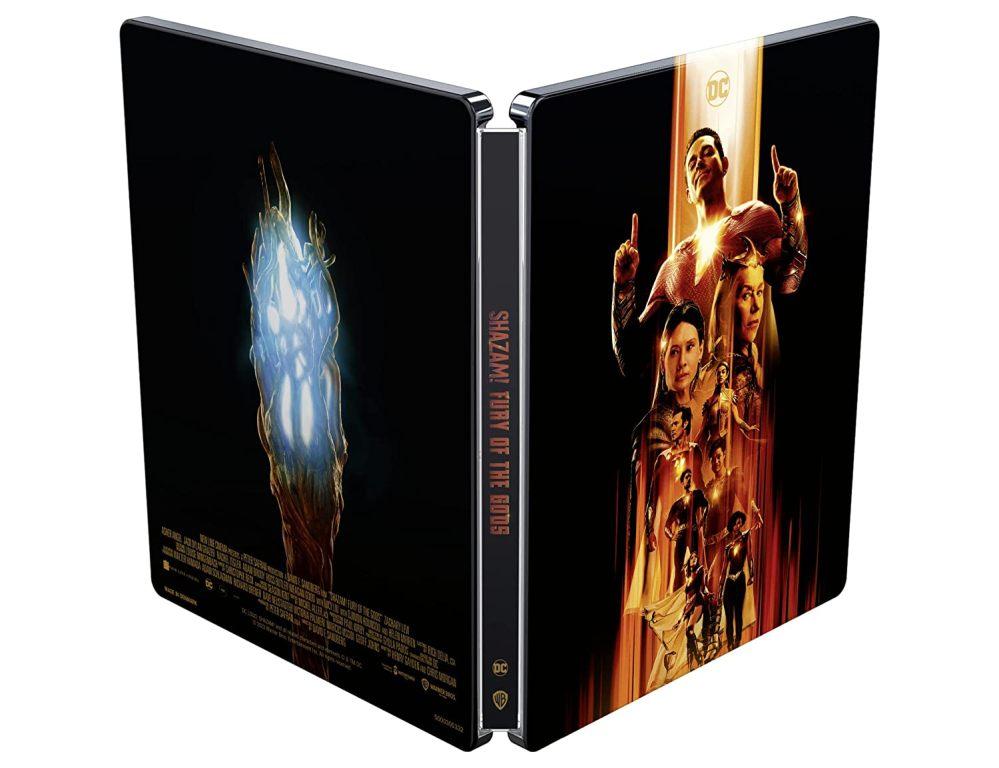 Shazam! Hněv bohů - 4K Ultra HD Blu-ray Steelbook (Black) | FilmGame