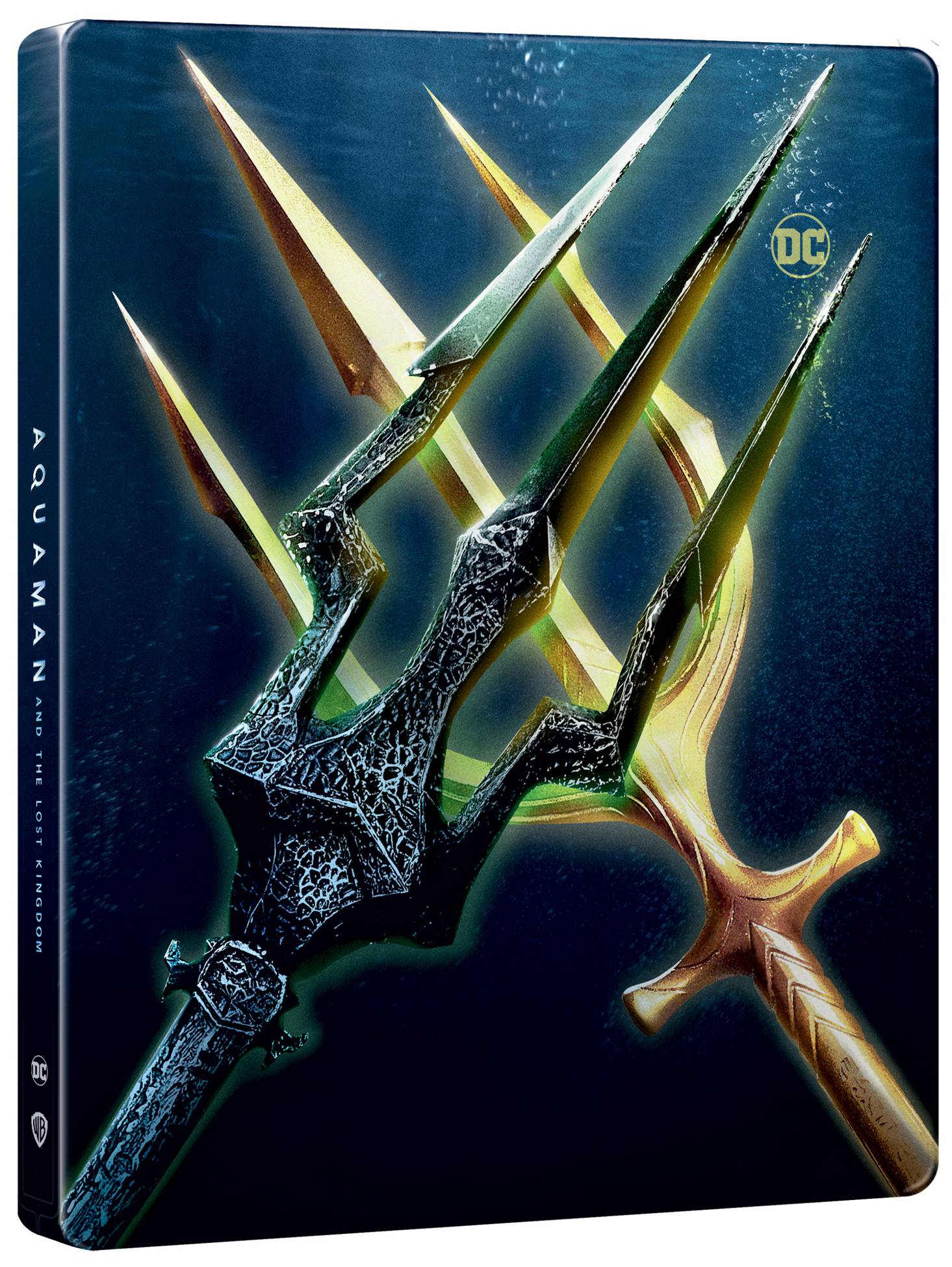 Aquaman a ztracené království - 4K UHD + BD (2BD) Steelbook Tridents | FilmGame