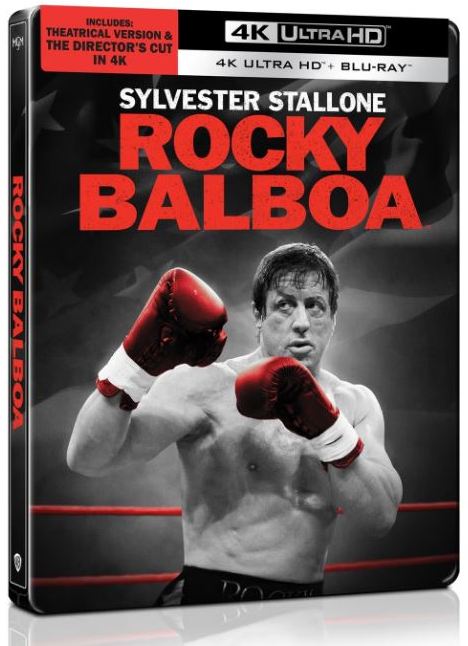 Rocky Balboa - 4K Ultra HD Blu-ray + Blu-ray Steelbook 2BD (bez CZ) | FilmGame